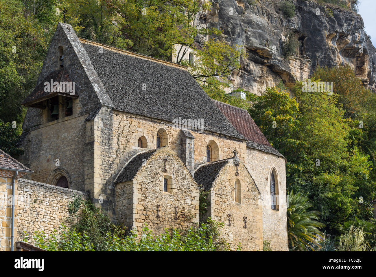 Le Roc Gageac village, Dordogne, France Stock Photo - Alamy