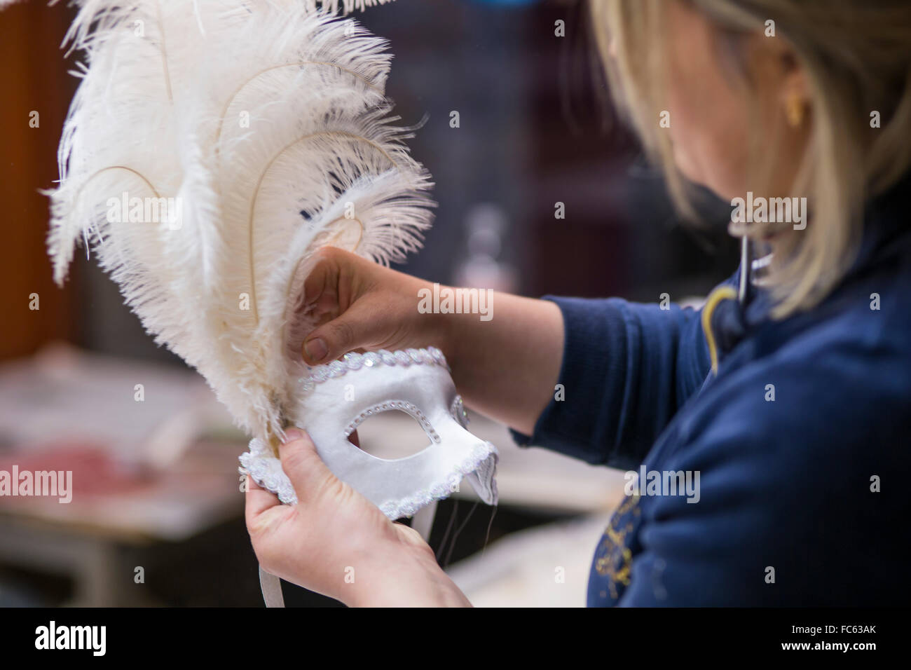 Making of mask hi-res stock photography and images - Alamy