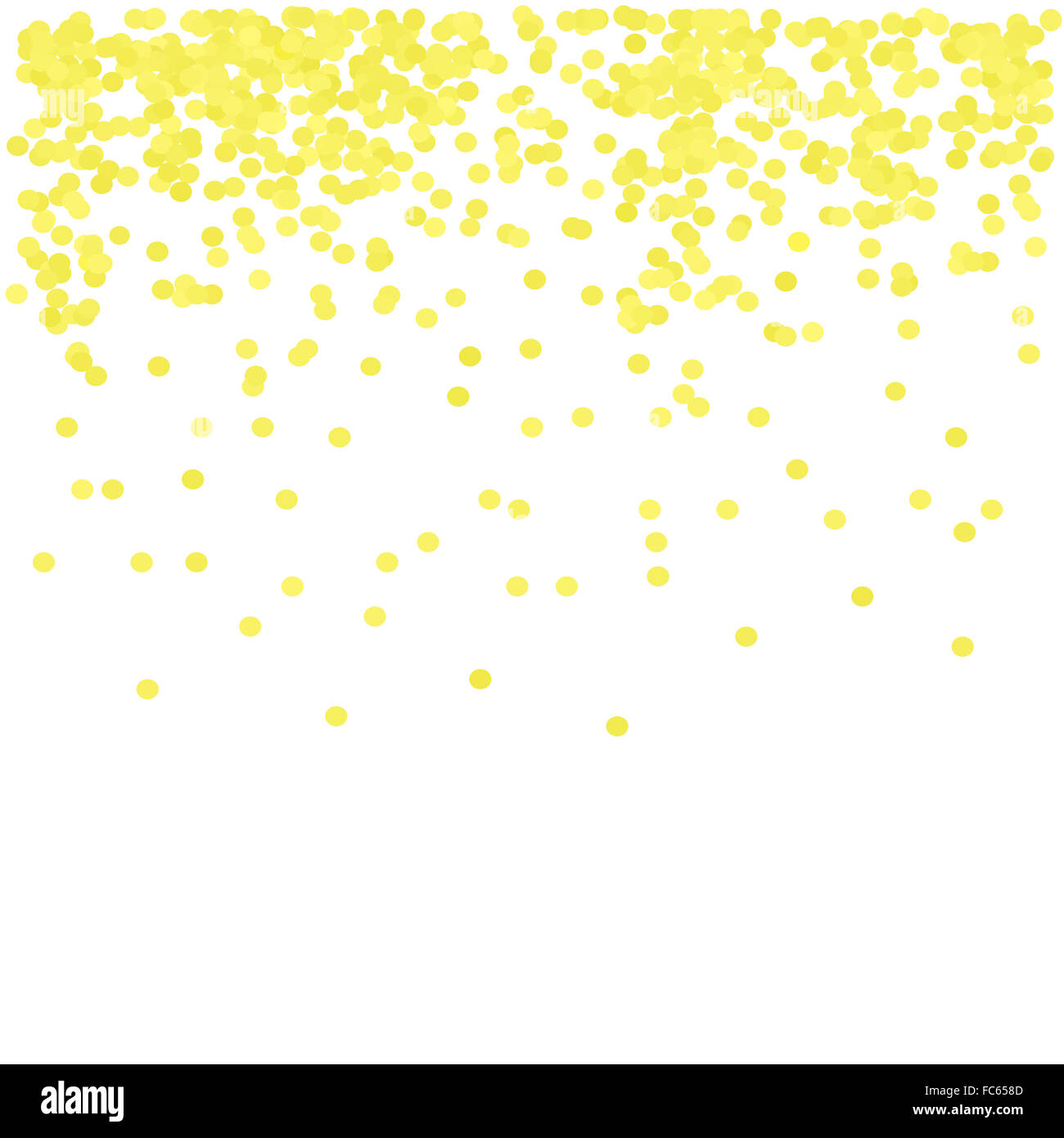 Yellow confetti hi-res stock photography and images - Alamy