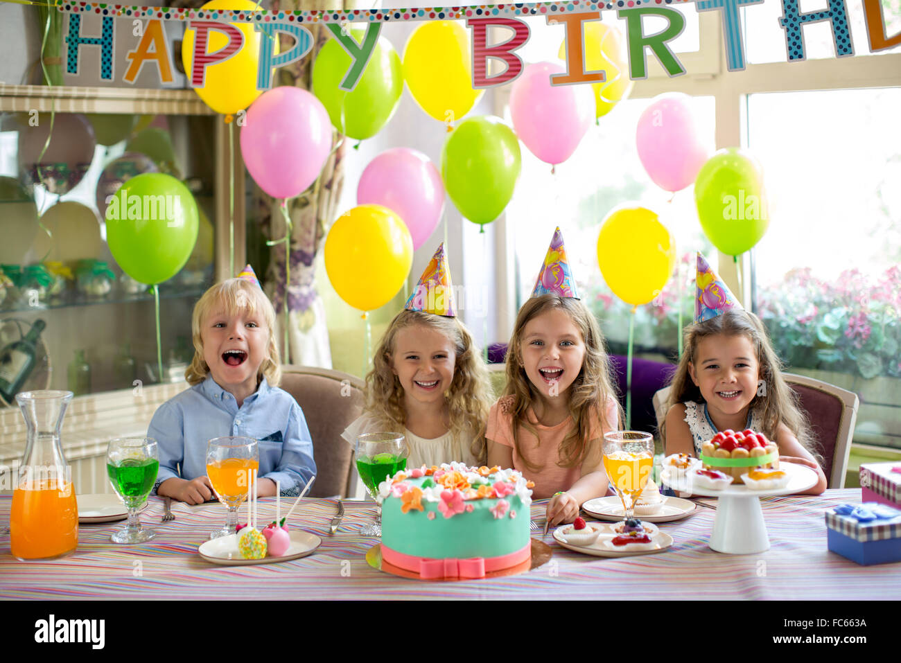 Preschool birthday hi-res stock photography and images - Alamy