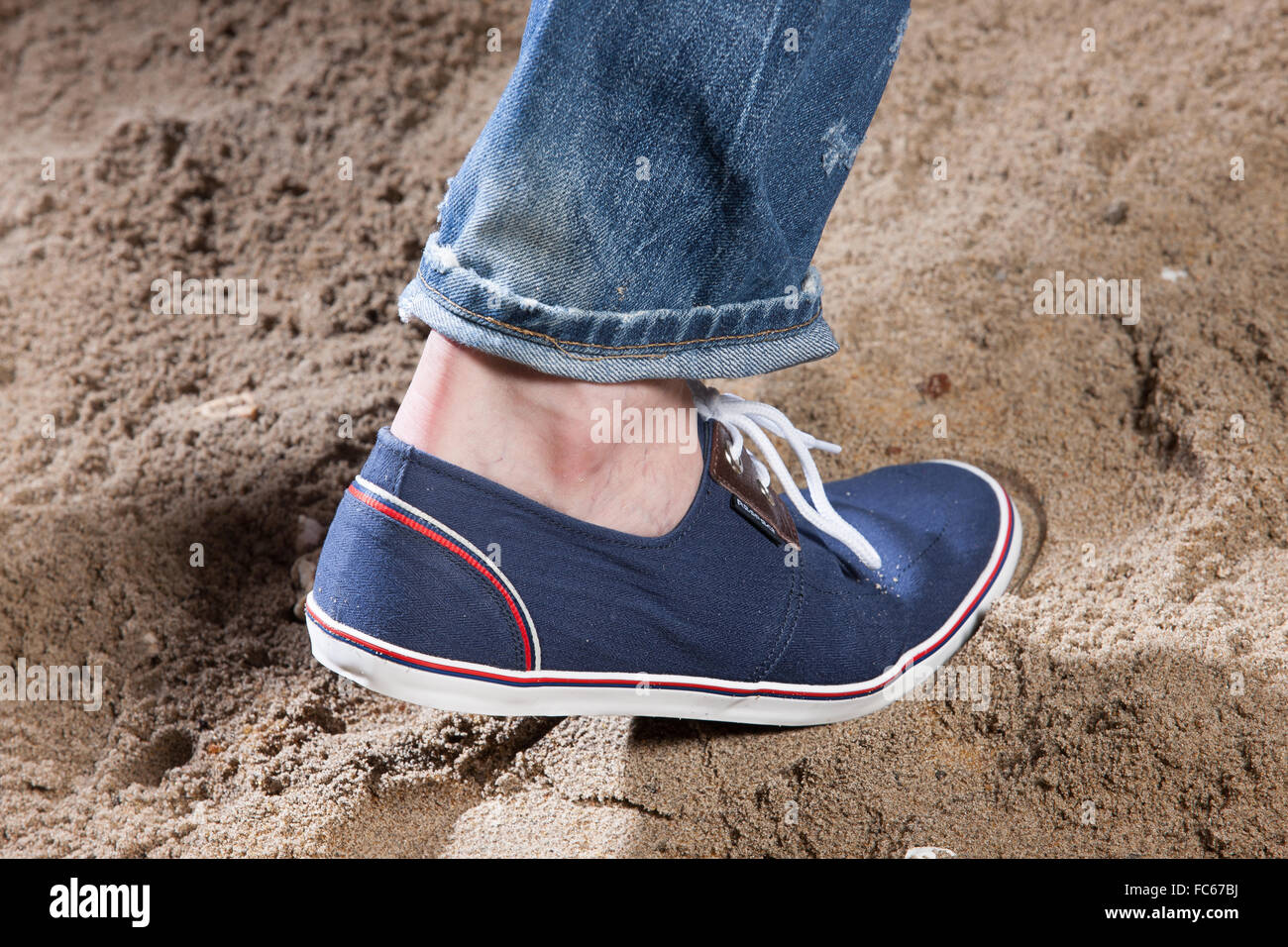 Man footprint hi-res stock photography and images - Alamy