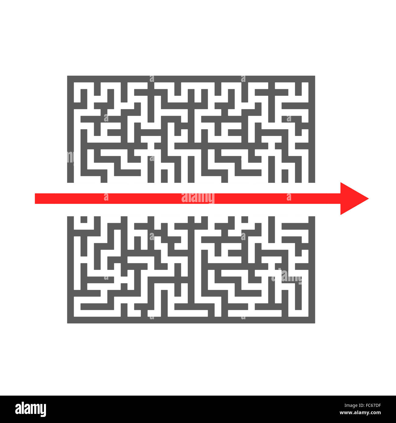 Shortcut maze hi-res stock photography and images - Alamy