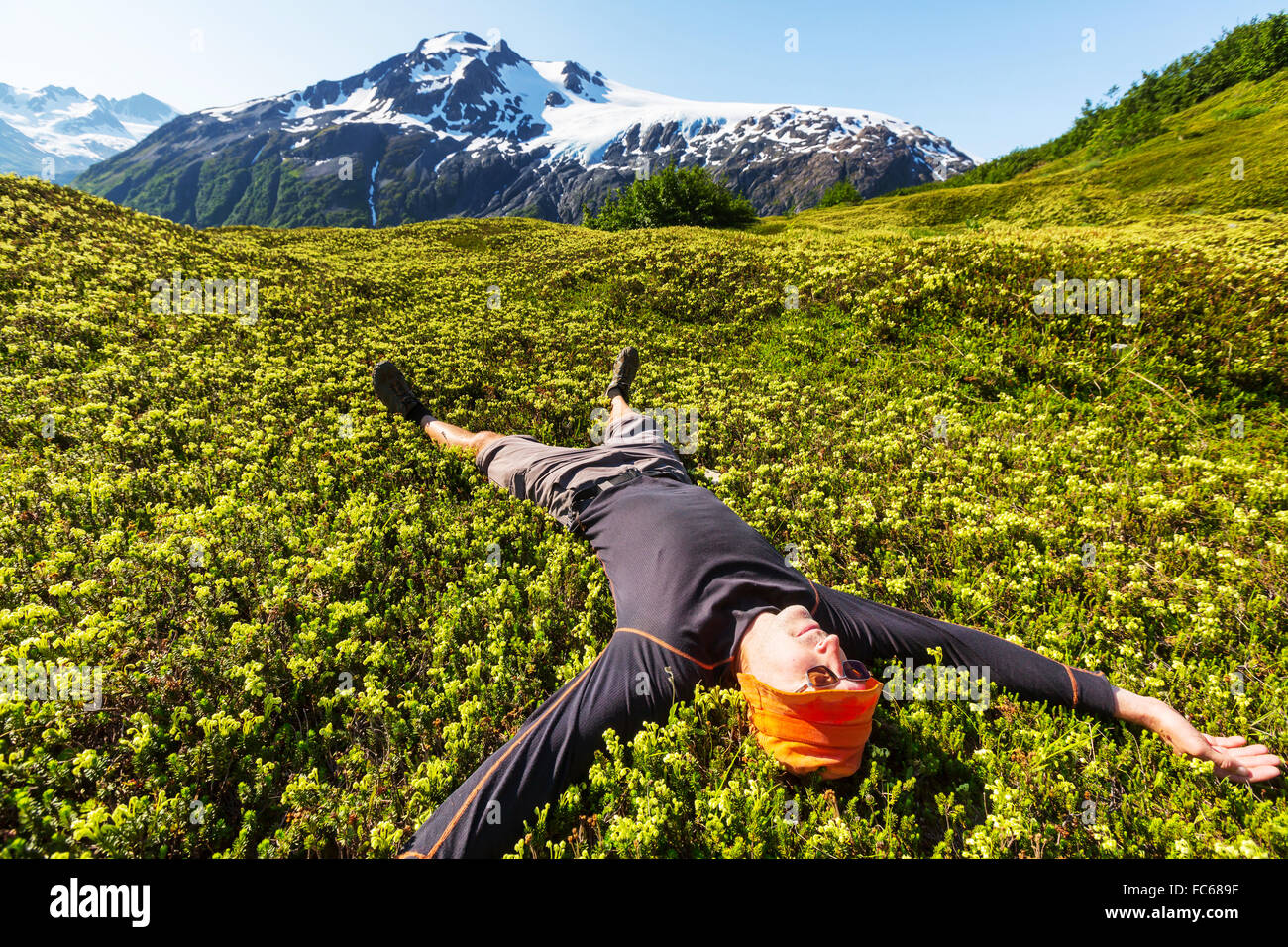 Rest in hike Stock Photo - Alamy