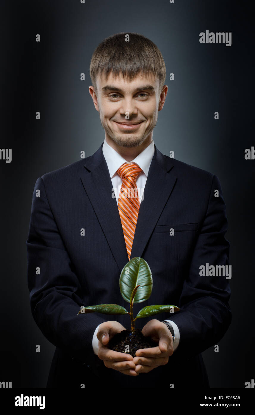 Businessman tiller hi-res stock photography and images - Alamy