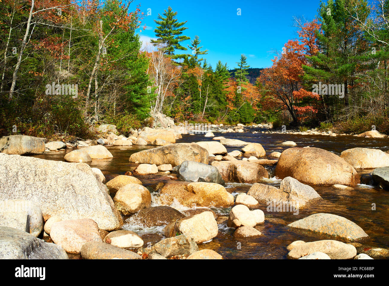 Swift River at autumn Stock Photo - Alamy