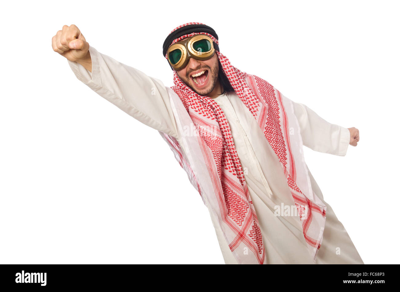 Male pilot arab hi-res stock photography and images - Alamy