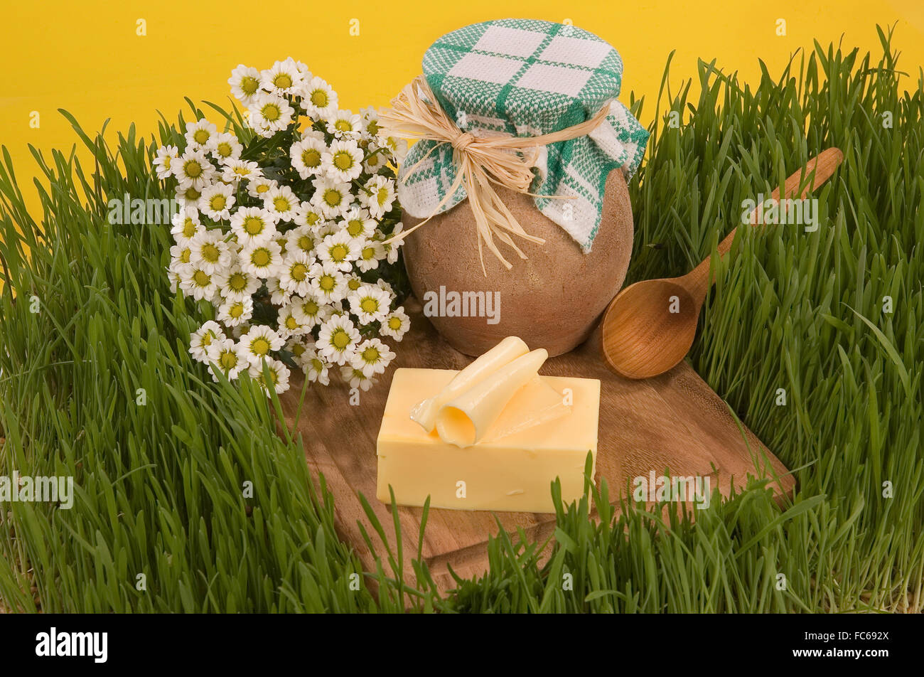 Still Life In Rural Style Stock Photo - Alamy