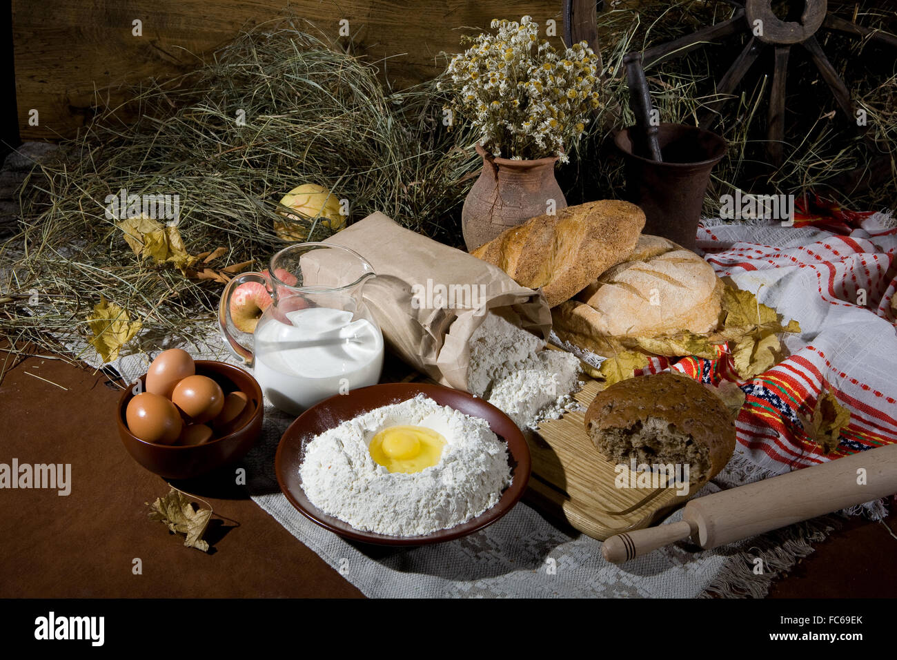 Bread In Human Life Stock Photo - Alamy