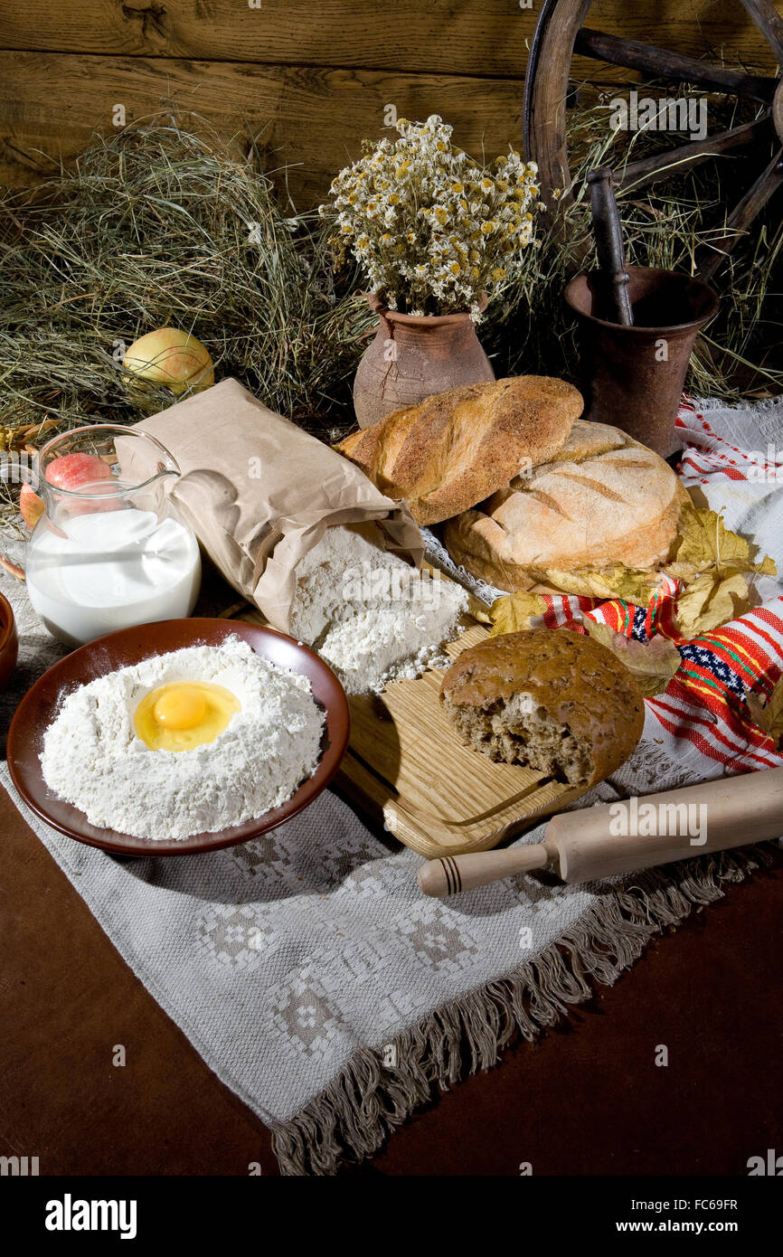 Bread In Human Life Stock Photo - Alamy