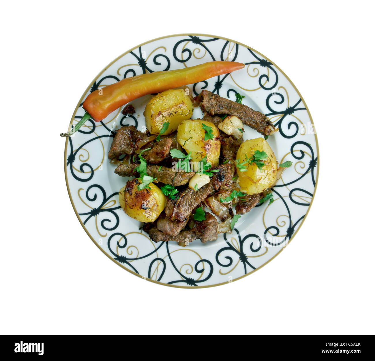 Kazan kabob qozon kabob kazan kebab hi-res stock photography and images ...