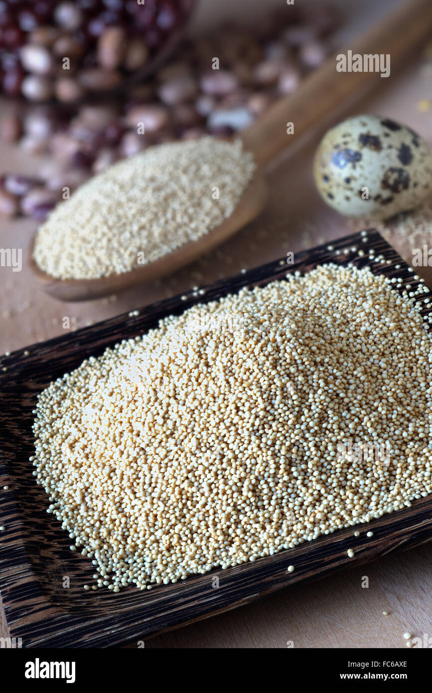 Amaranth and Beans Stock Photo - Alamy