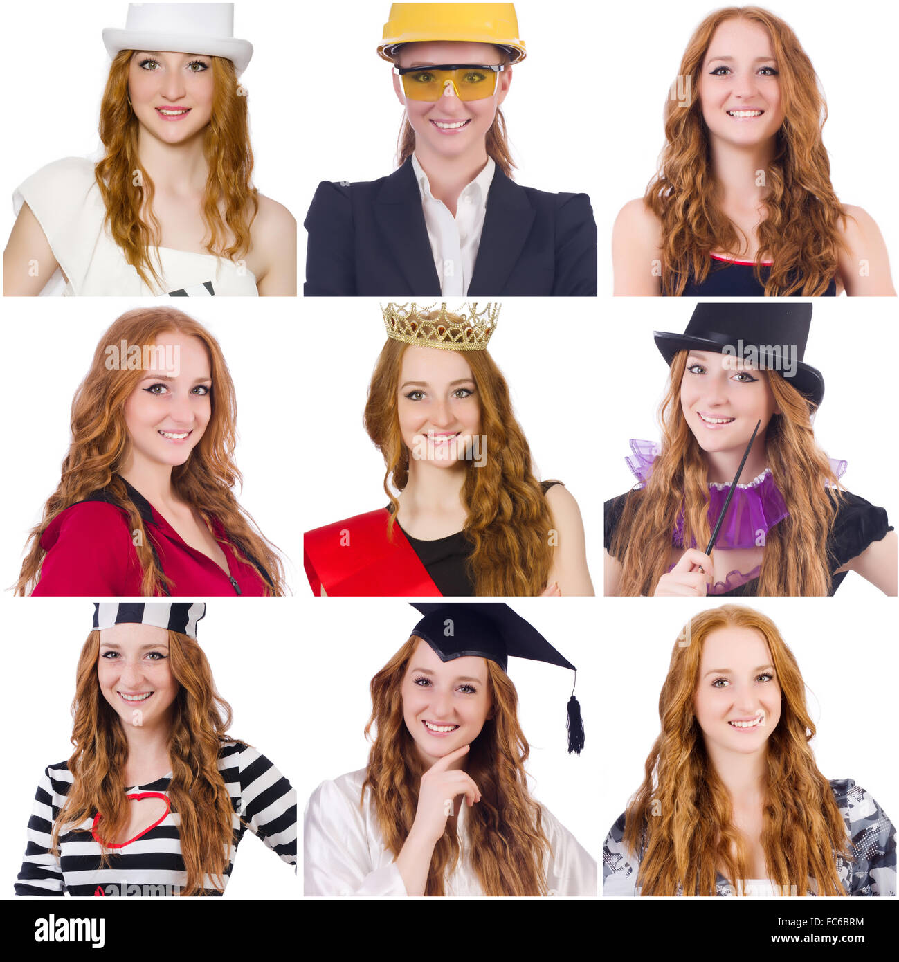 Composite faces diversity hi-res stock photography and images - Alamy