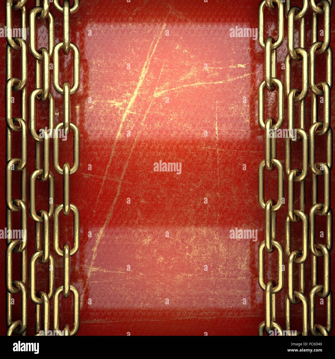golden background painted in red Stock Photo - Alamy