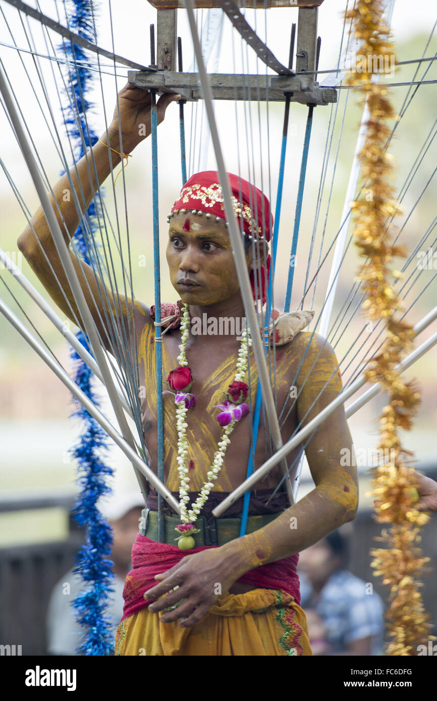 Asia myanmar fire walk festival hi-res stock photography and images - Alamy
