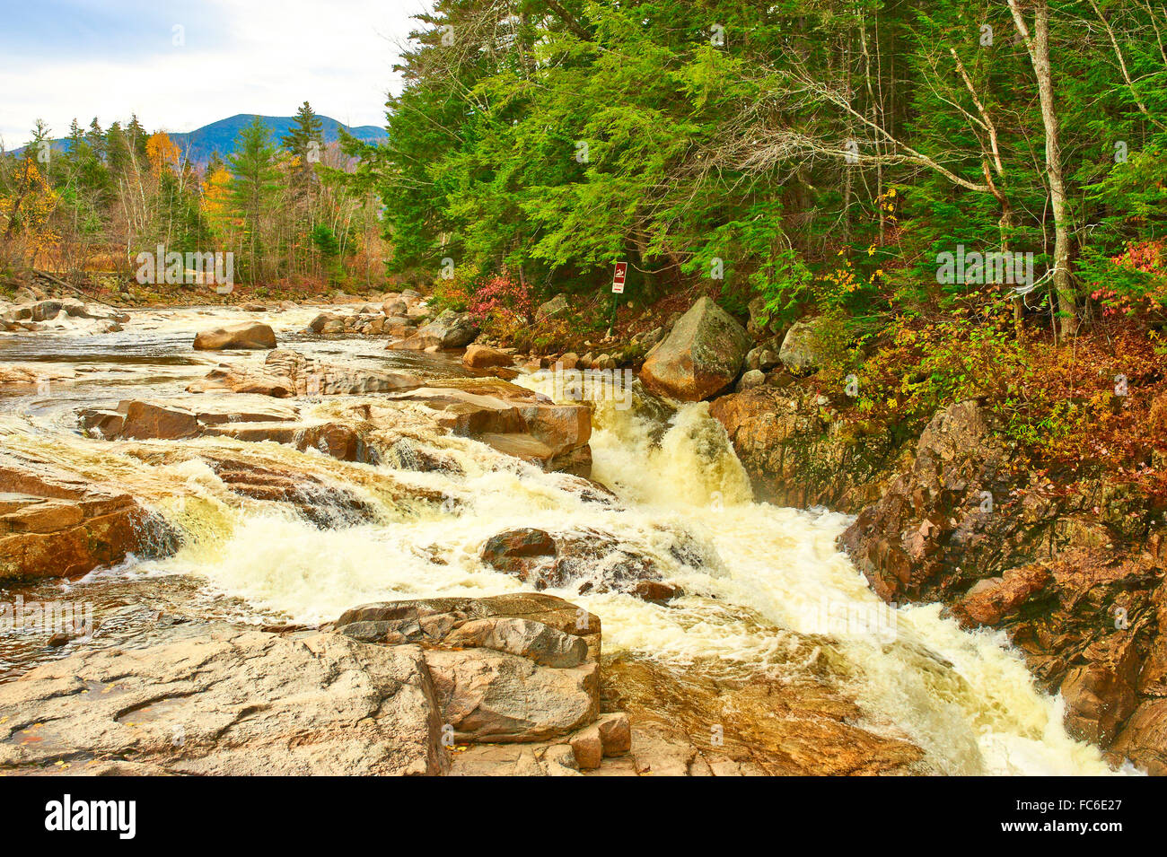 Swift River at autumn Stock Photo - Alamy