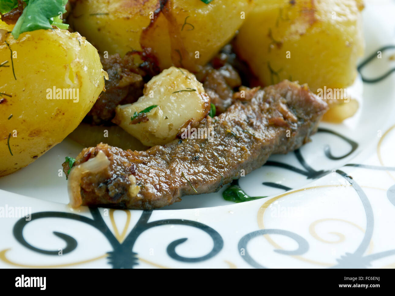 Kazan kabob qozon kabob kazan kebab hi-res stock photography and images ...