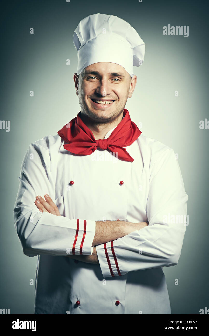 Male chef portrait Stock Photo - Alamy
