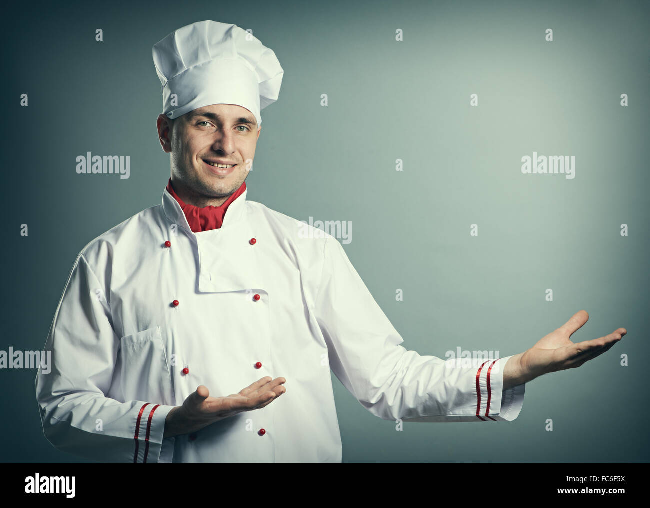 Male chef portrait Stock Photo - Alamy