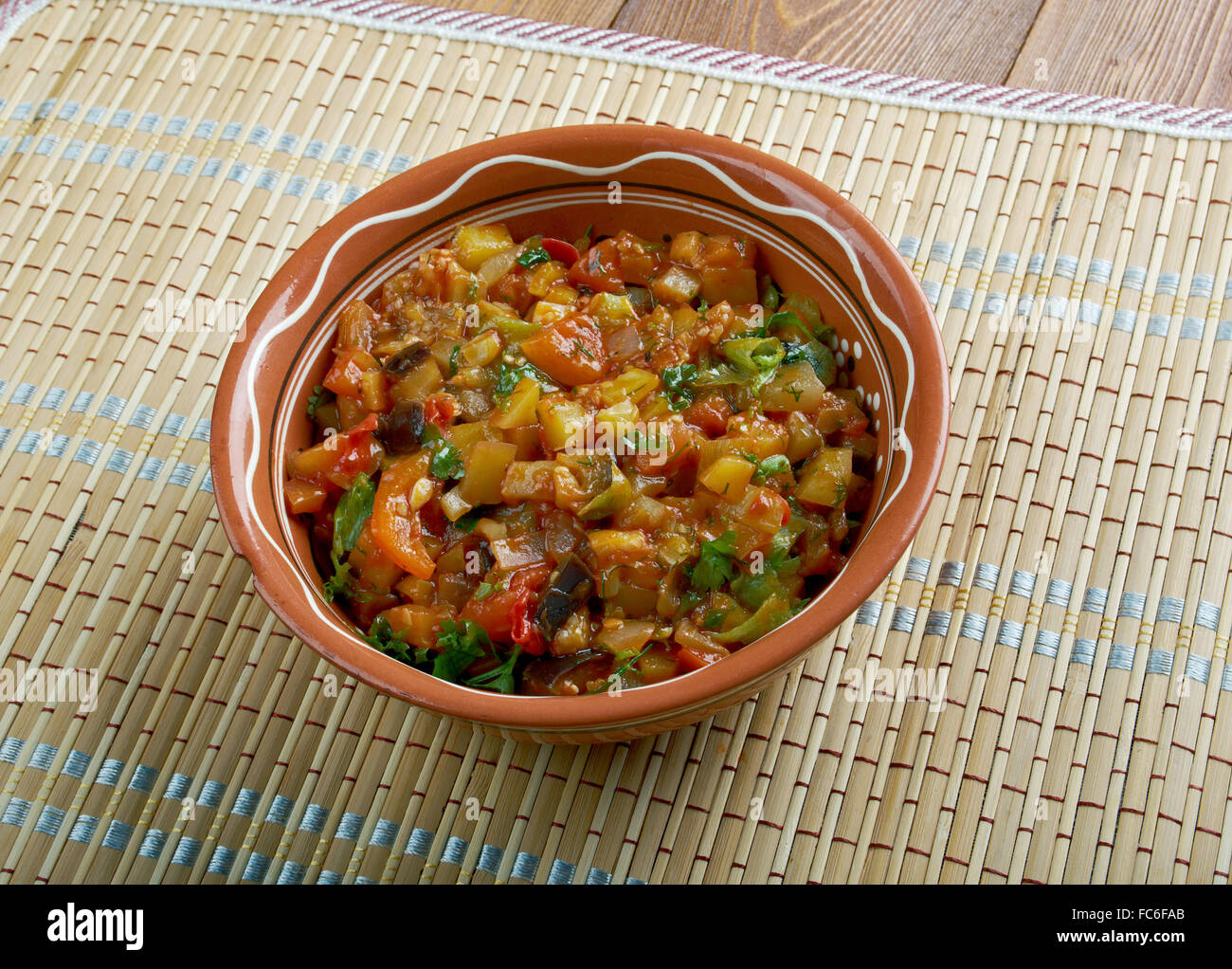 Turkish saksuka Stock Photo - Alamy