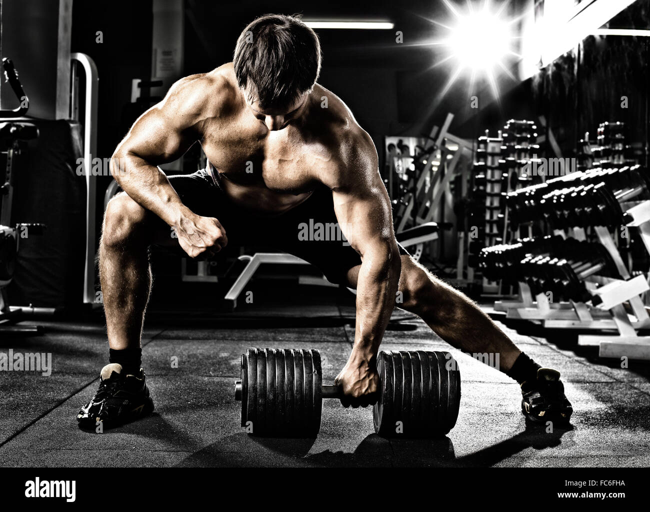 Bodybuilding bodybuilder muscles muscle hi-res stock photography and ...