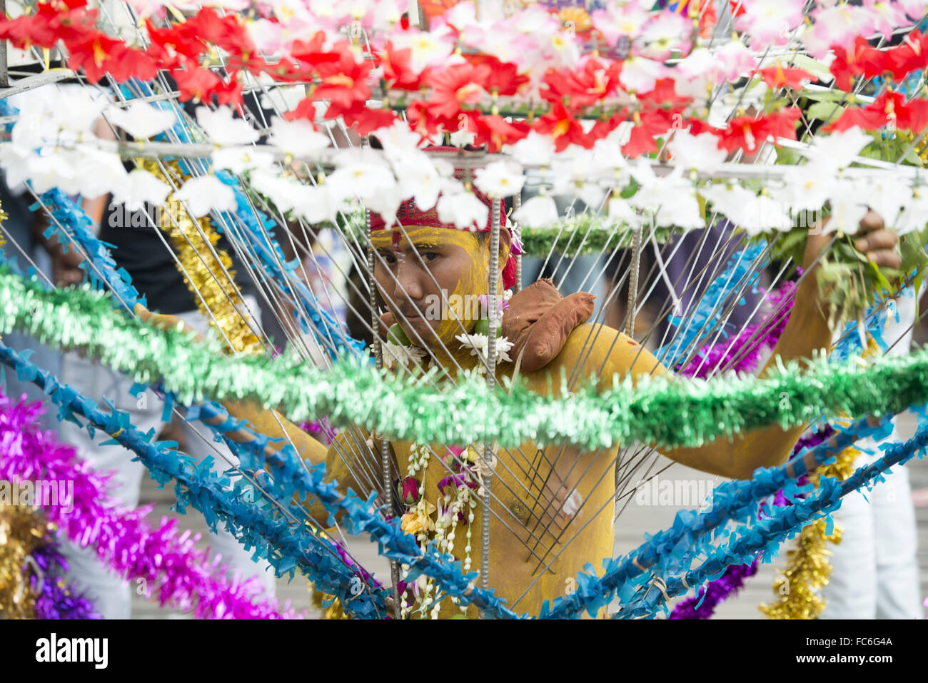 ASIA MYANMAR YANGON FIRE WALK FESTIVAL Stock Photo - Alamy