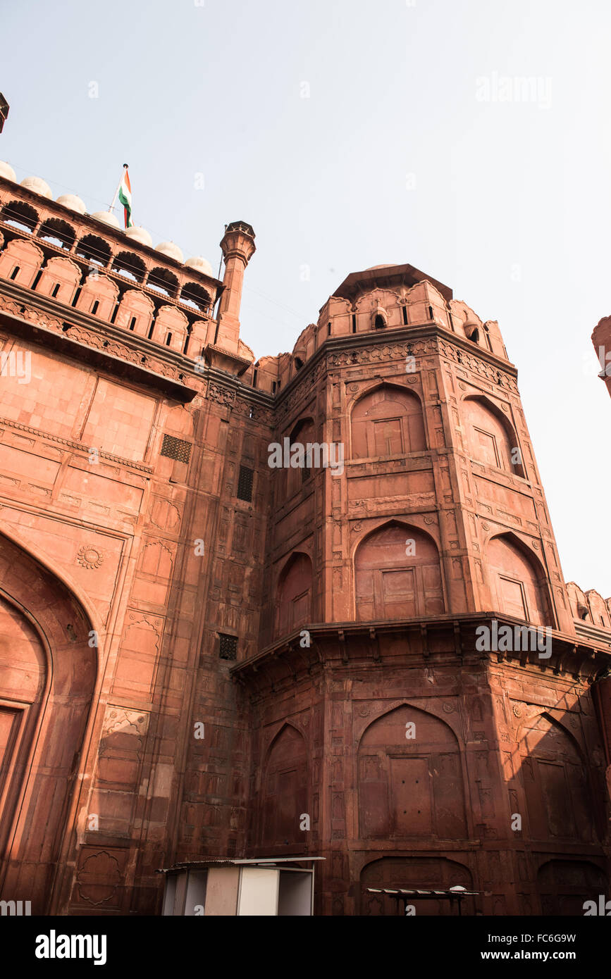 Amazing Red Fort Stock Photo - Alamy