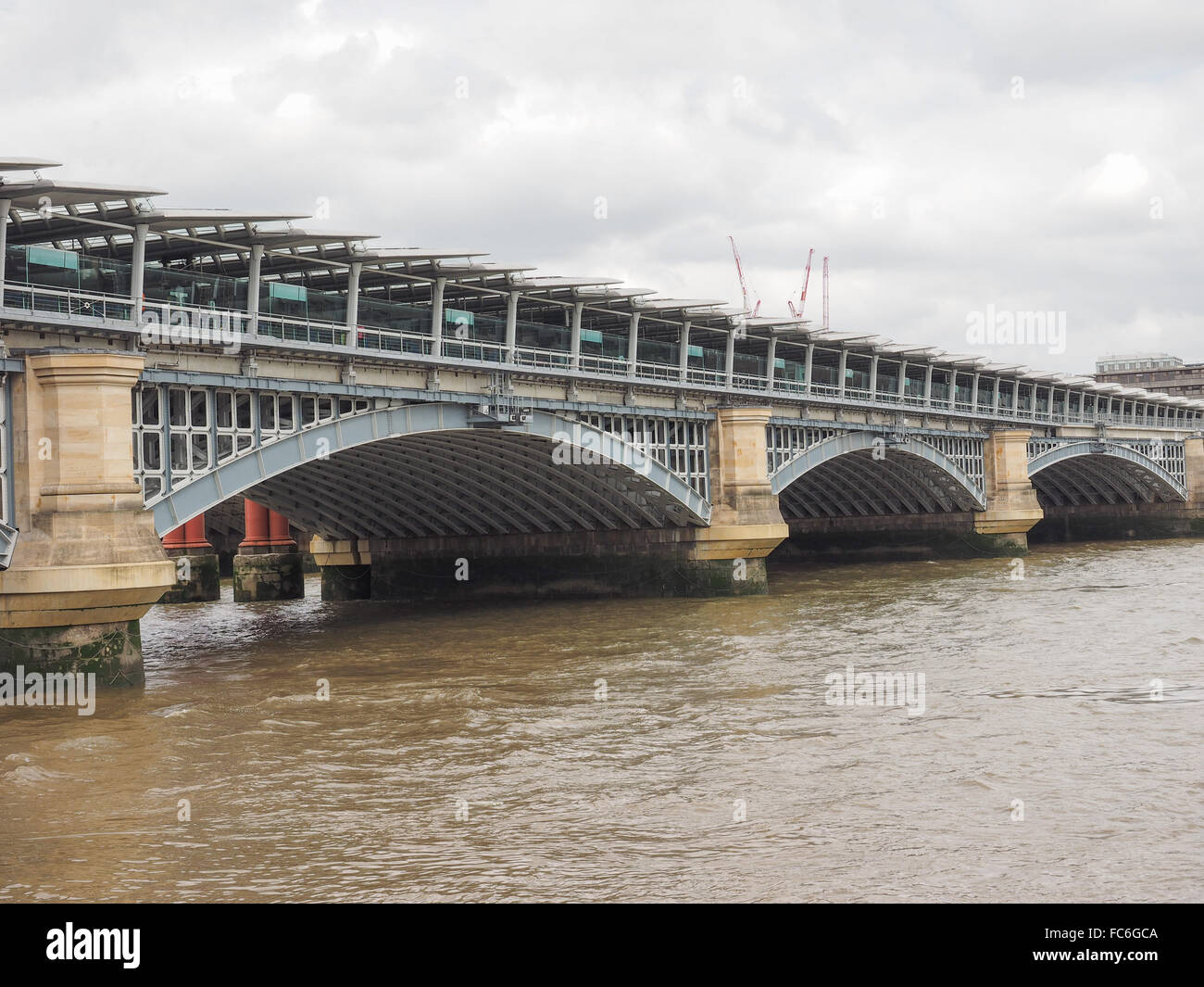 Blackfriars bridge in London Stock Photo - Alamy