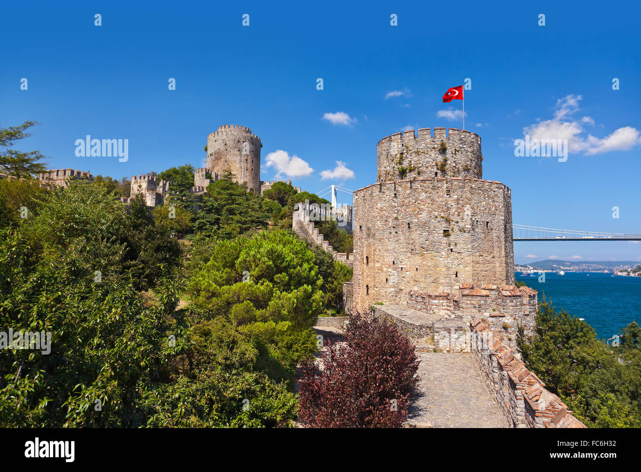 Rumeli Fortress at Istanbul Turkey Stock Photo - Alamy