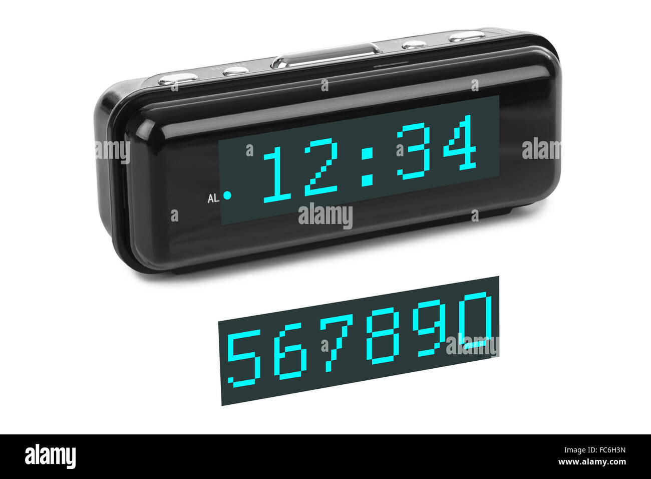 Digital Clock Font 8