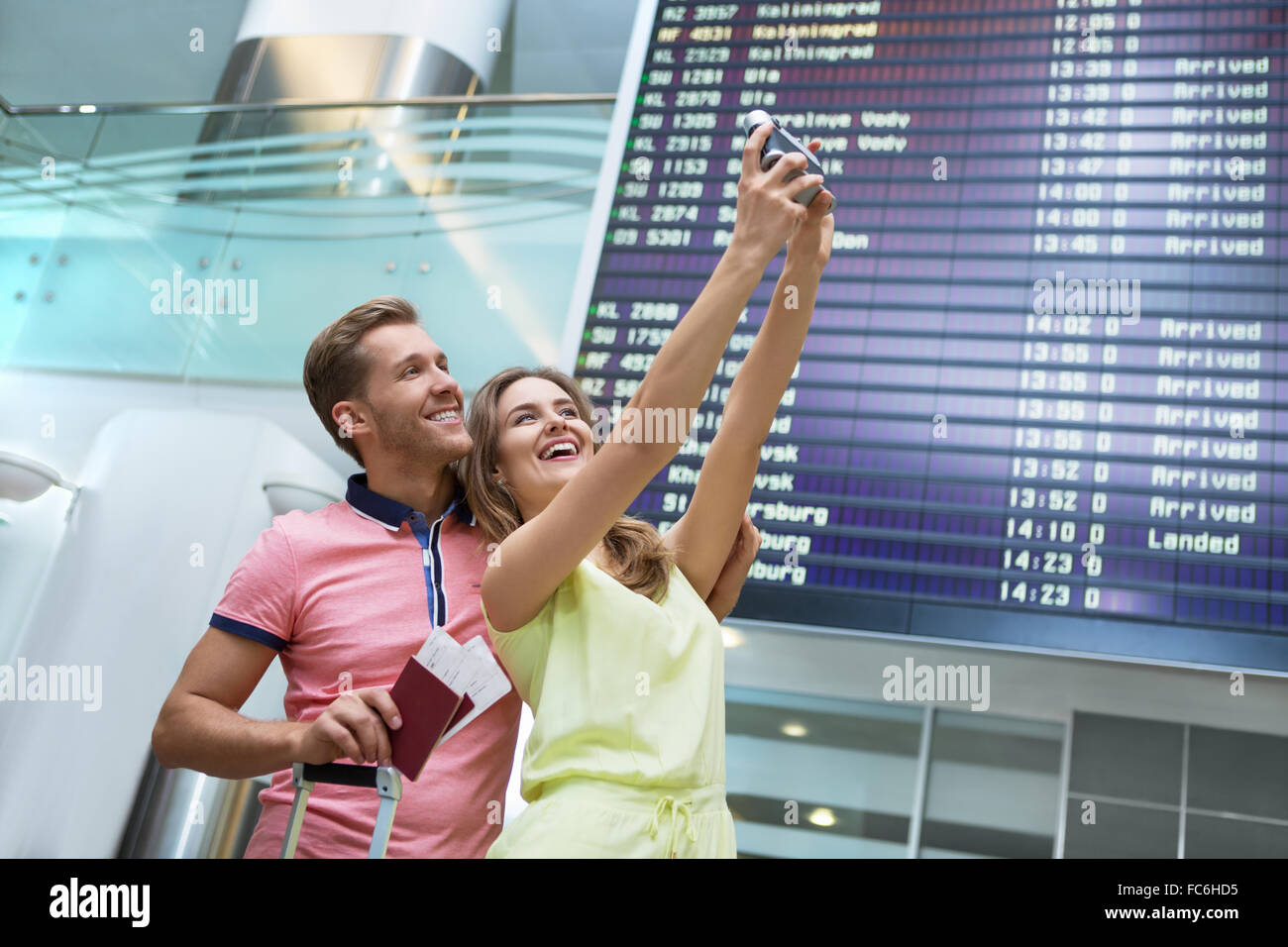 Passenger selfie hi-res stock photography and images - Alamy