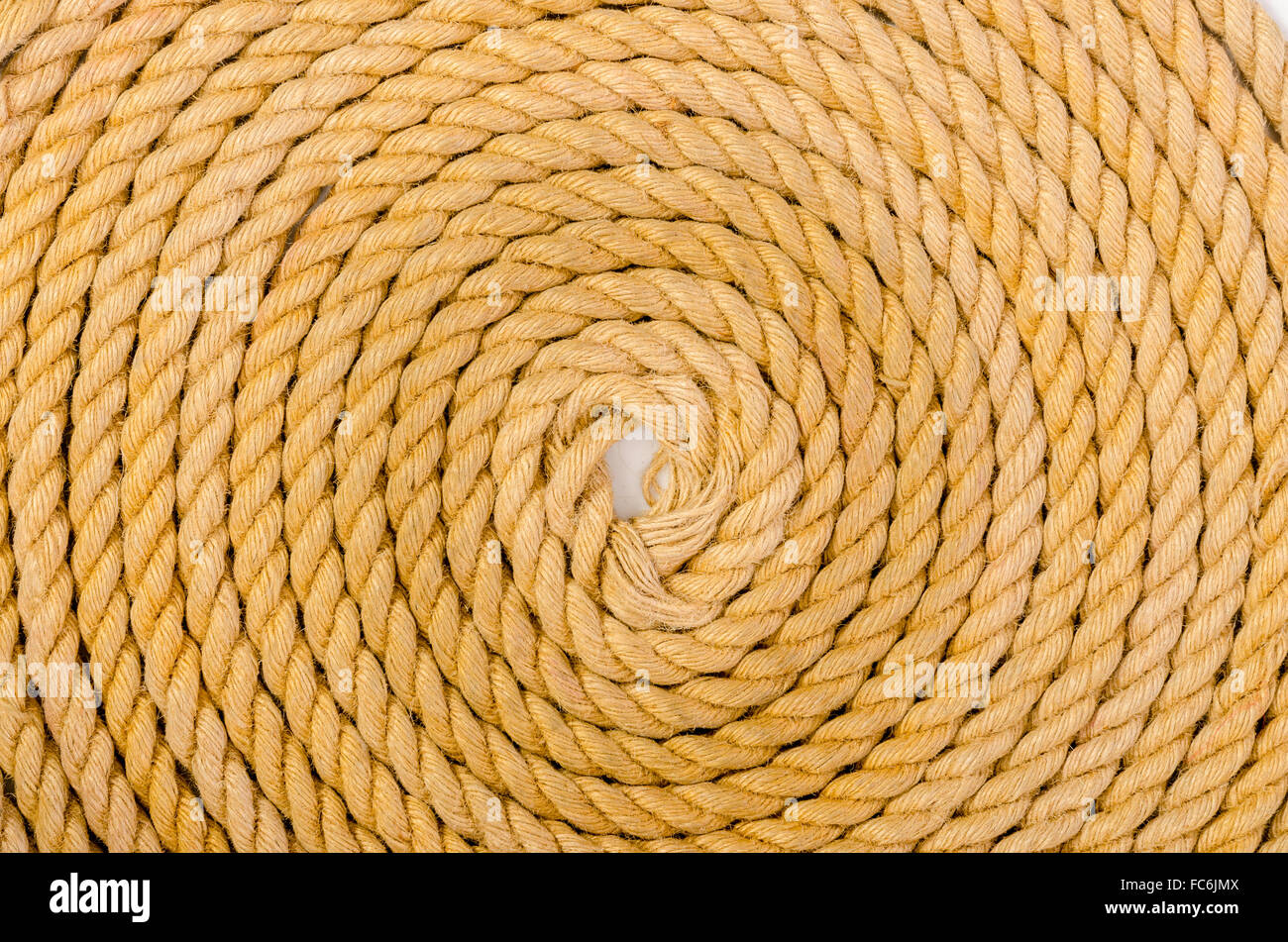 Close up of rope arranged as background Stock Photo - Alamy