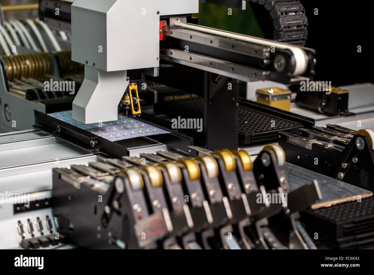 Modern machine for production of LED panels Stock Photo - Alamy