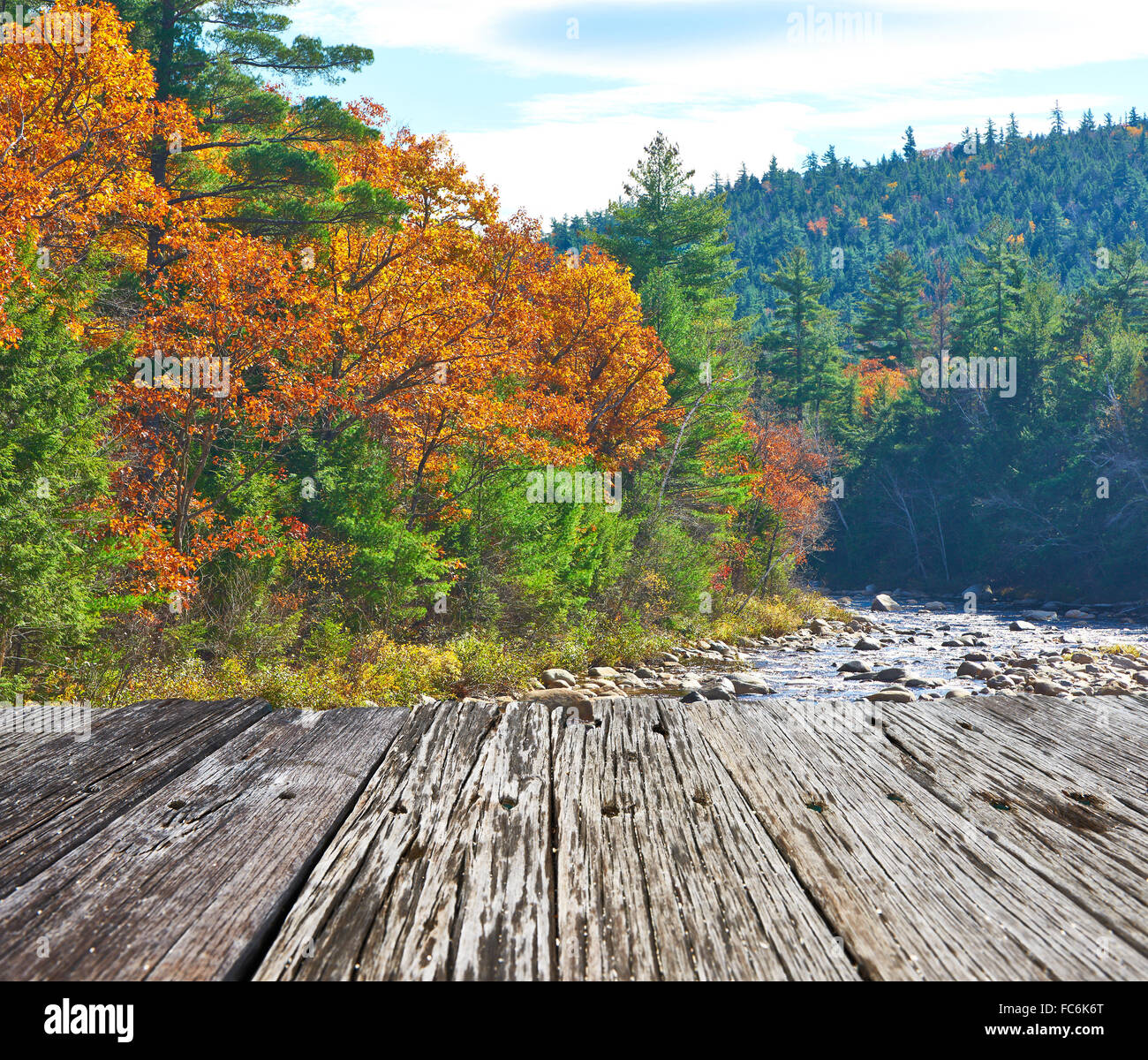 Swift River at autumn Stock Photo - Alamy