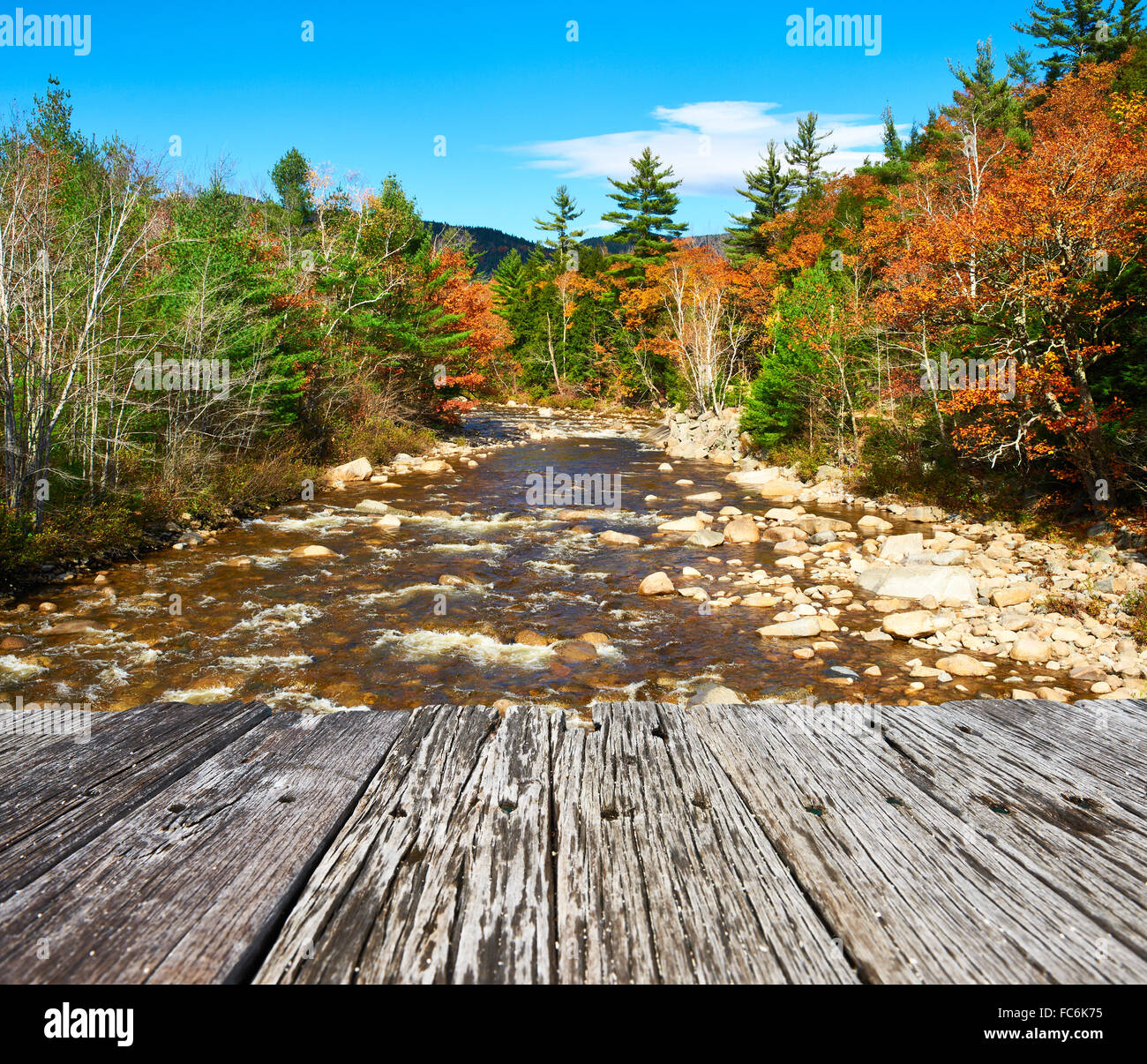 Swift River at autumn Stock Photo - Alamy