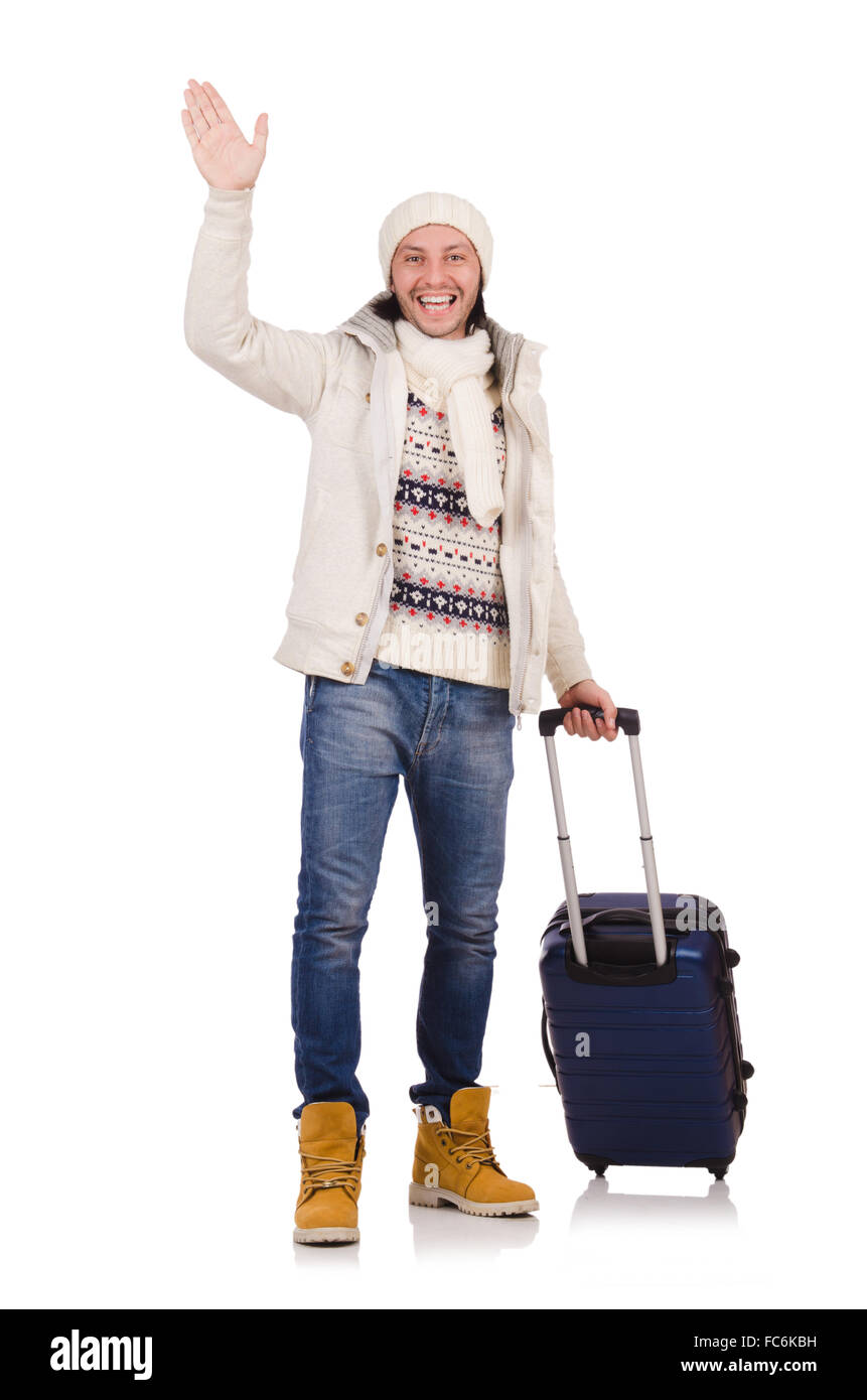 Airport suitcase goodbye hi-res stock photography and images - Alamy