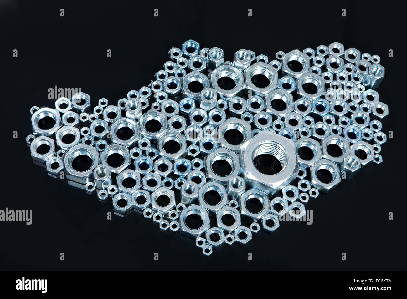 Many metal screws on hi-res stock photography and images - Alamy