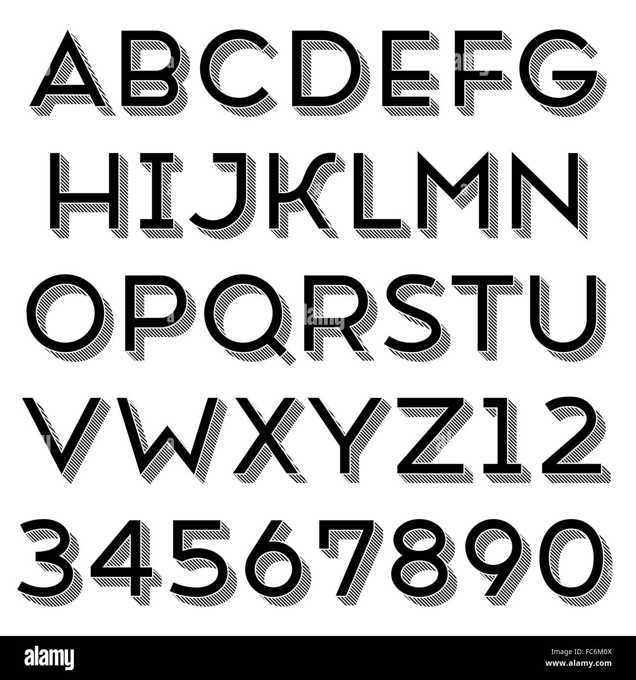 Serif font hi-res stock photography and images - Alamy