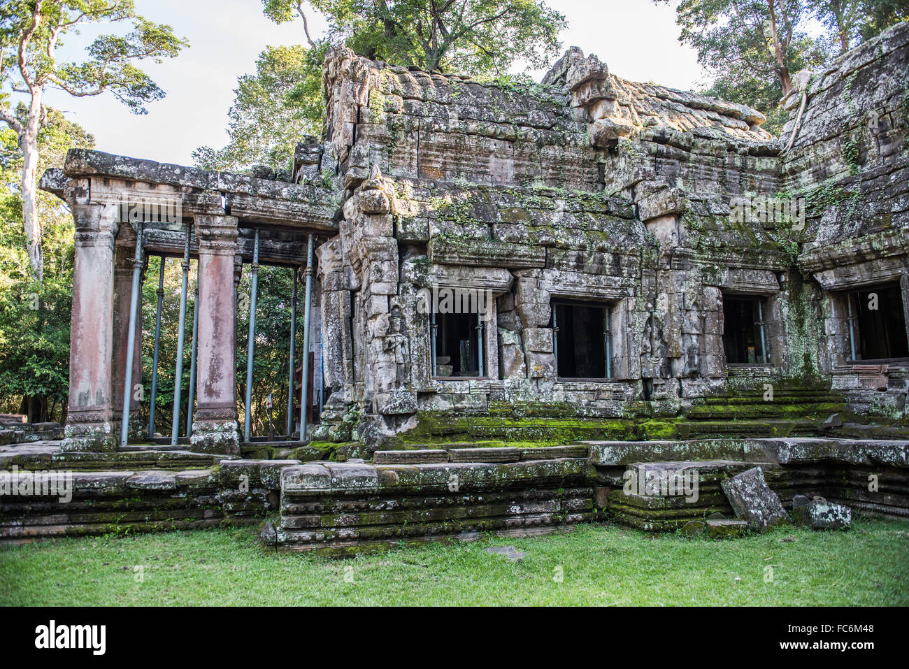 Ta Prohm Temple Structure Stock Photo - Alamy