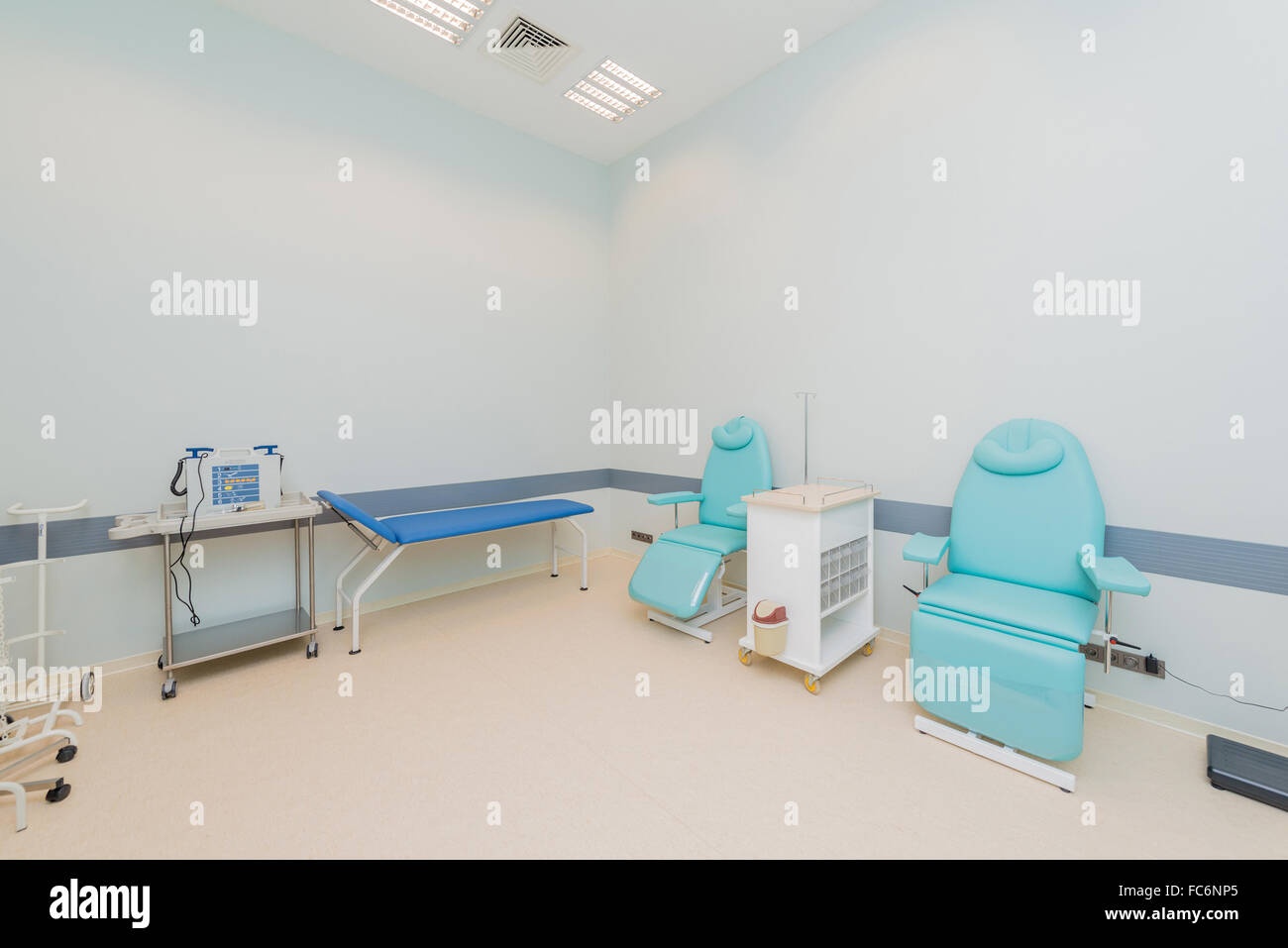 Blood donor room in the hospital Stock Photo - Alamy