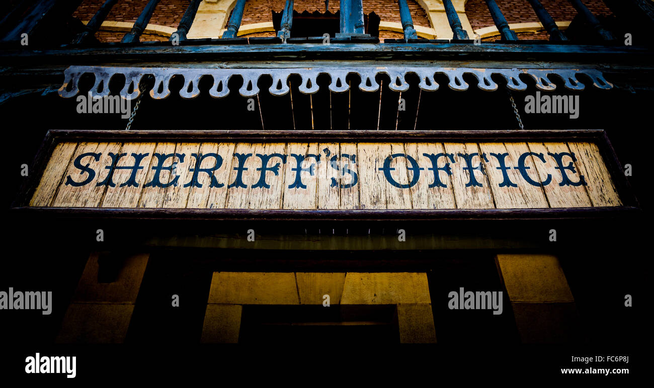 Sheriff Office Sign High Resolution Stock Photography and Images - Alamy