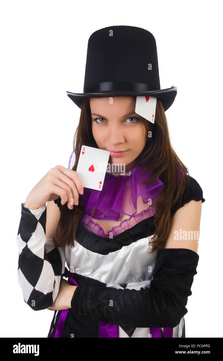 Lady jester hi-res stock photography and images - Alamy
