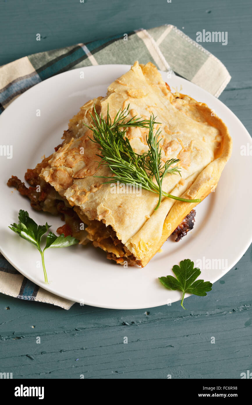 Lasagna plate hi-res stock photography and images - Alamy
