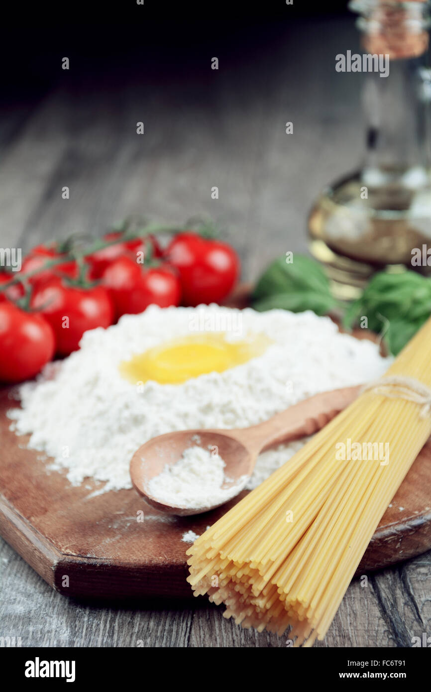 Preparing pasta hi-res stock photography and images - Alamy