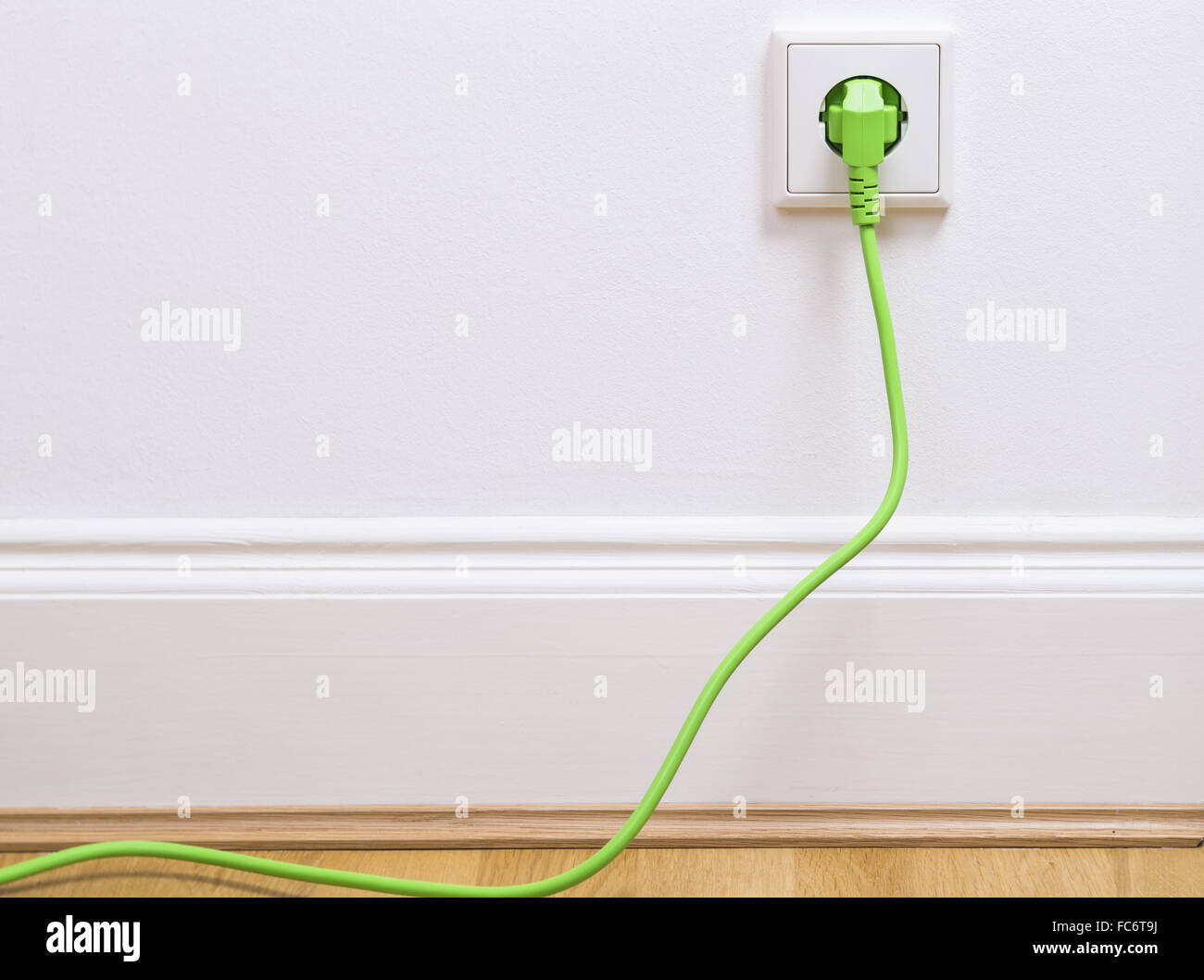 Power cord wall socket hi-res stock photography and images - Alamy