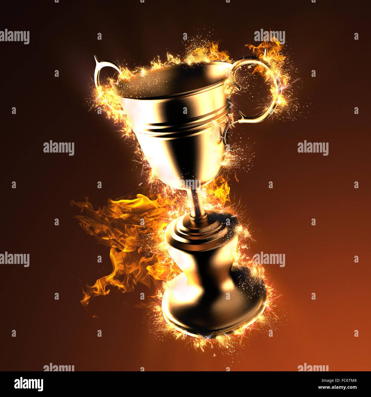 F a cup trophy hi-res stock photography and images - Alamy