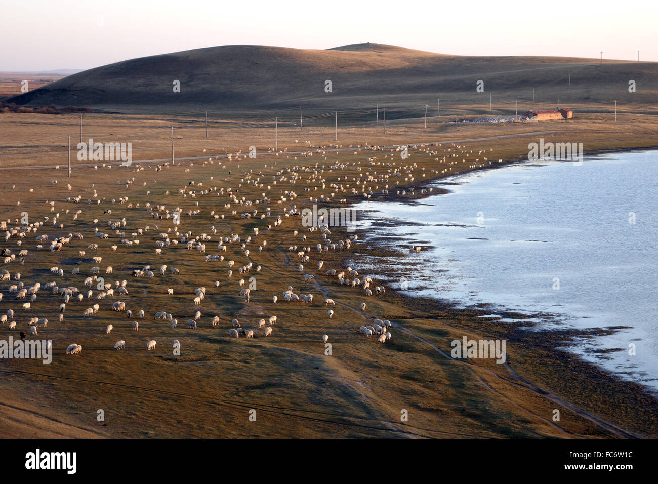 Nepal scenery 2013 lake Stock Photo - Alamy