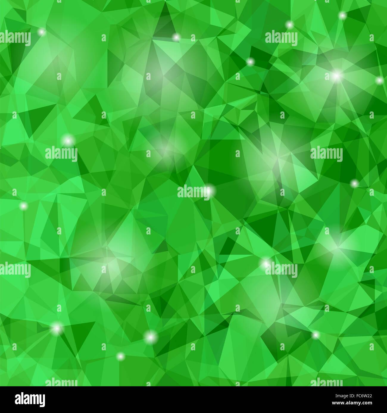 Abstract Green Polygonal Background Stock Photo - Alamy