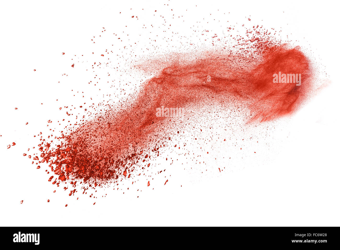 Purple dust explosion Cut Out Stock Images & Pictures - Alamy