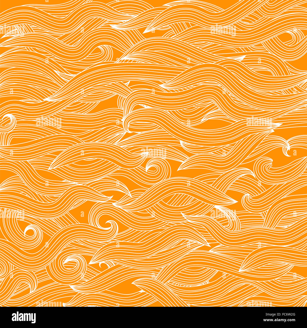 Abstract Orange Wave Background Stock Photo - Alamy