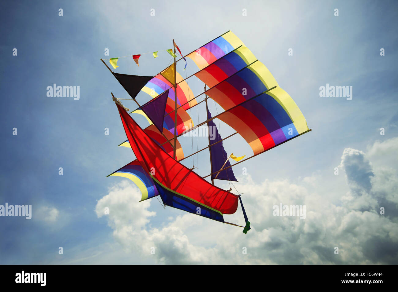 Fly a kite Stock Photo - Alamy